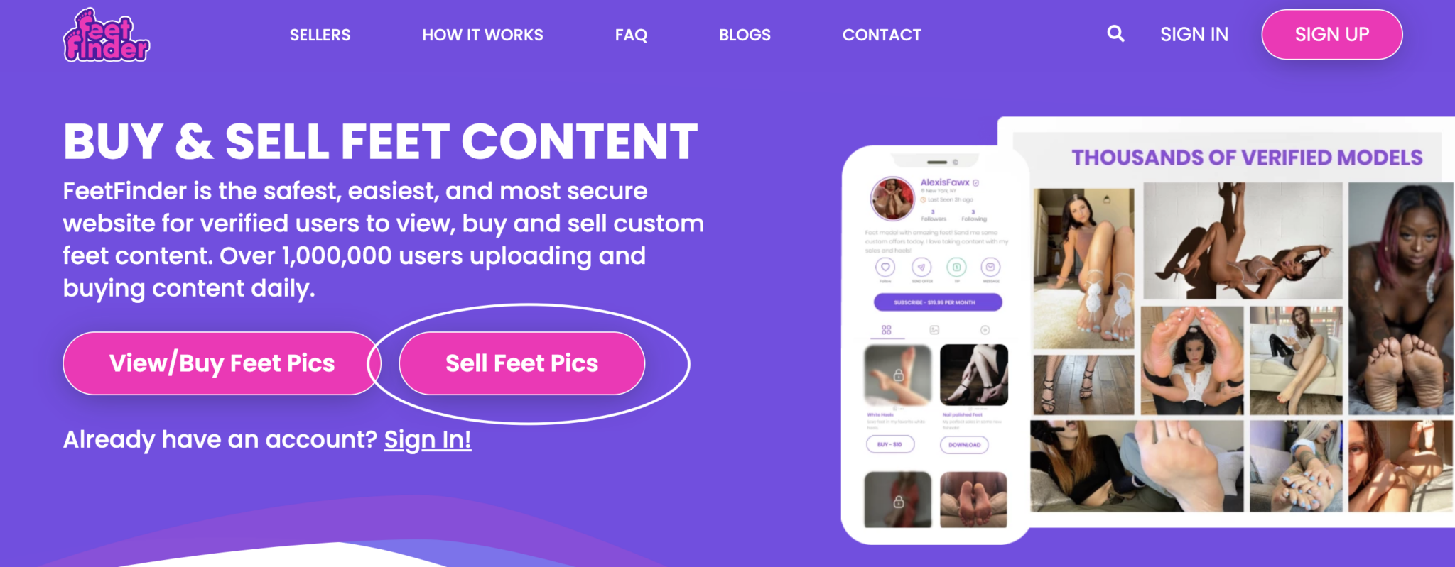 101 FeetFinder Bio Examples & Ideas [+ Free Template]